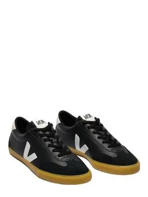VEJA Volley O.t. Leather Sneakers - Black Pierre