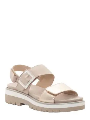 ARA Marbella Slingback Platform Sandals - Sand