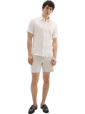 Theory Theory Curtis 7" Drawstring Short Sand
