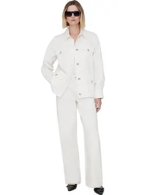 ANINE BING Corey Jacket White