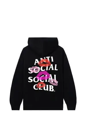 ANTI SOCIAL SOCIAL CLUB Your Kiss Hoodie - Black