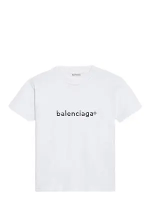 Balenciaga Copyright Small Fit T-shirt - White