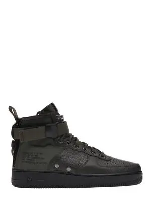 Nike Sf Air Force 1 Mid - Sequoia/black