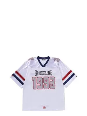A BATHING APE Football Jersey - White