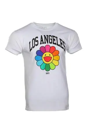 TAKASHI MURAKAMI Complexcon Los Angeles Flower Tee Shirt - White