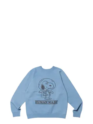 HUMAN MADE X Peanuts #1 Snoopy Sweatshirt - Blue