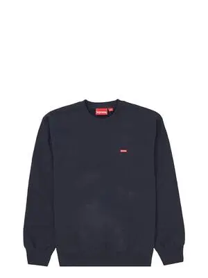 Supreme Small Box Crewneck Sweatshirt Navy Blue