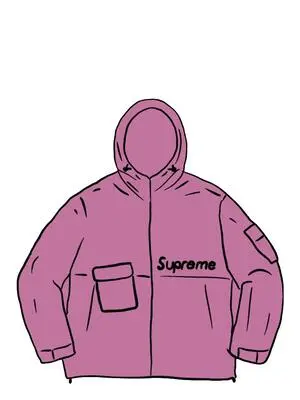 Supreme Ripstop Utility Jacket - Light Purple