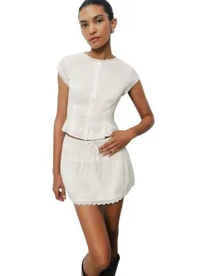 REFORMATION Valetta Two Piece Set - White