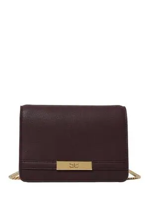 Elisabetta Franchi Crossbody Bag - Red Purple
