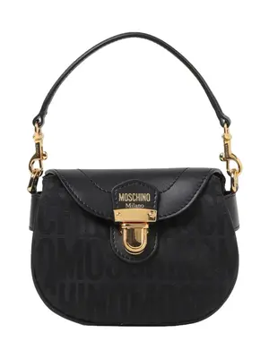 Moschino Mini Top Handle Bag - Black