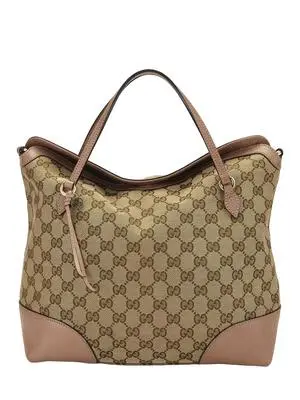 Gucci Original Gg Canvas Bree Handbag - Pink
