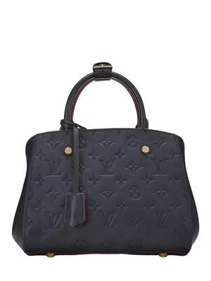 LOUIS VUITTON Monogram Empreinte Montaigne - Navy