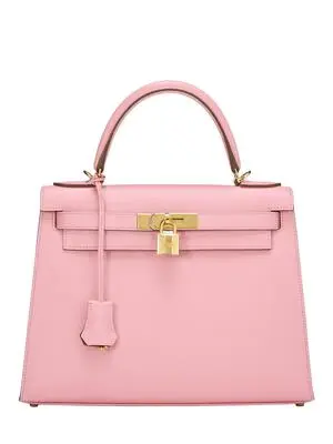 Hermès Kelly Sellier 28 Rose Confetti