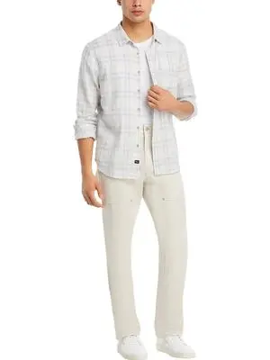 Rails Wyatt Cotton Regular Fit Button Down Shirt - Slate Petal