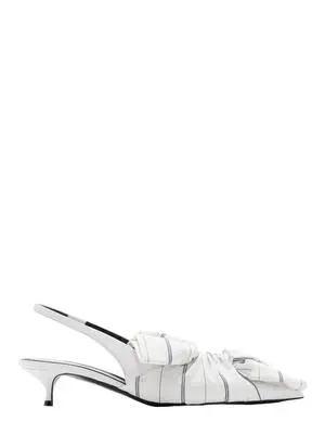 BALENCIAGA Tie-Detailed Slingback Pumps