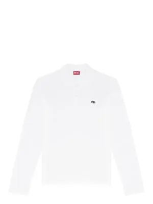 DIESEL® T-smith Cotton Polo Shirt - White