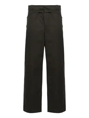 GR10K Straight-leg Trousers - Brown
