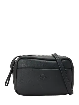 Lacoste Crossover Shoulder Bag - Black