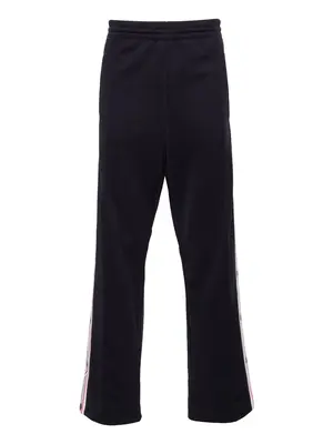 GOLDEN GOOSE Wide Leg Jersey Trousers - Blue