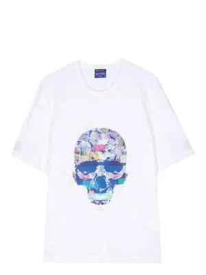Paul Smith Skull-print Cotton T-shirt - White