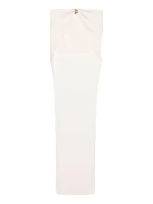 Blumarine High-waist Maxi Skirt - White