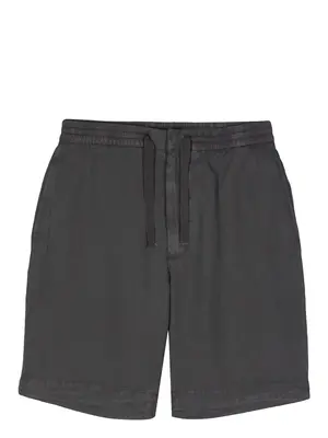 Officine Générale Cotton Bermuda Shorts - Grey