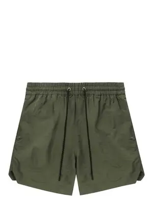SUNFLOWER Elasticated-waistband Track Shorts - Green