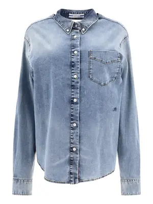 Jacob Cohen Cut-out Shirt - Light Blue