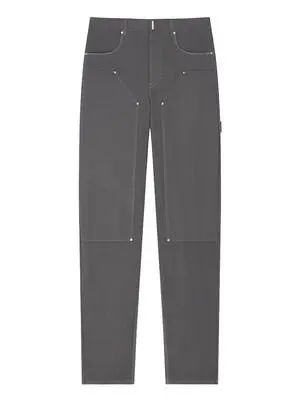 Givenchy Studded Carpenter Pants - Medium Grey