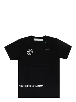 Off-White Stencil Arrow Oversized T-shirt - Black