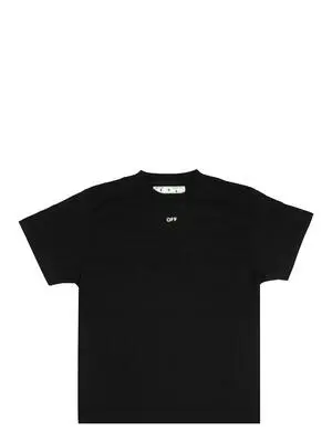 Off-White Stencil Logo T-shirt - Black