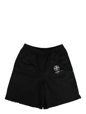 Off-White Mesh Track Shorts - Black