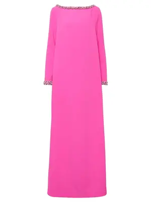 Safiyaa Naimal Embellished Gown - Pink