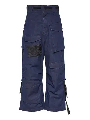 Junya Watanabe Deconstructed Cargo Pants - Blue