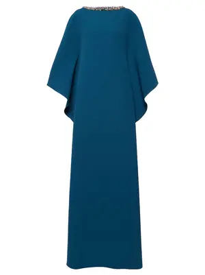 Safiyaa Amarella Embellished Gown - Blue