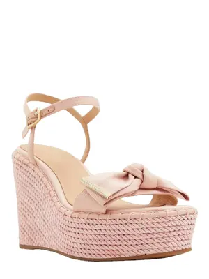 Ted Baker London Ted Baker London Gia Espadrille Platform Sandals Fuchsia