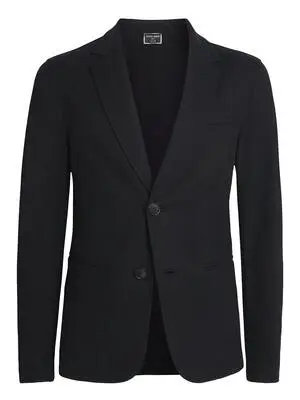 Giorgio Armani Cashmere Single-breasted Blazer - Black