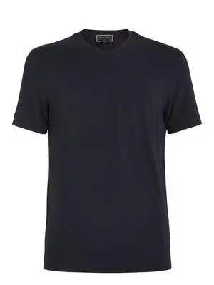 Giorgio Armani Crew-neck T-shirt - Blue
