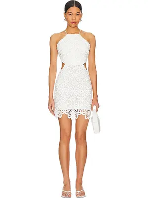 Tularosa Nikki Mini Dress - Soft White