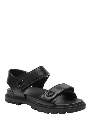 COACH Brynn Sandal - Black