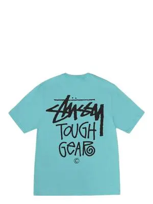 StÜssy Tough Gear Tee Shirt - Ocean