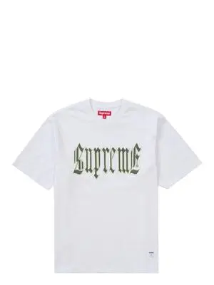 Supreme Old English Short Sleeve Top (ss24) White
