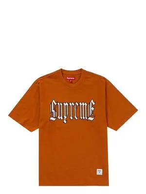 Supreme Old English Short Sleeve Top (ss24) Rust