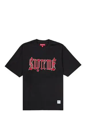 Supreme Old English Short Sleeve Top (ss24) Black