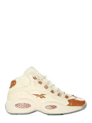 REEBOK Question Mid Sns Luxin Sneakers - Paper White/brown Malt