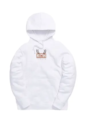 Kith Treats Reindeer Hoodie - White