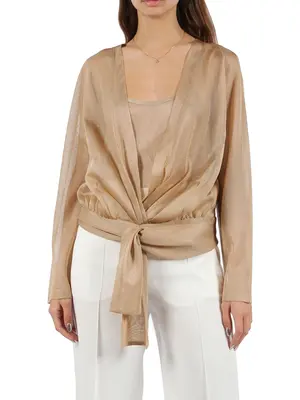 Alberta Ferretti Alberta Ferretti Top Beige