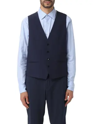 BOSS BOSS Suit Vest Blue