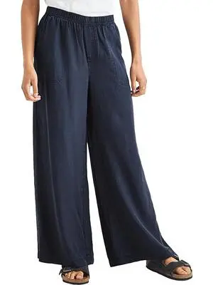 Splendid Angie Palazzo Pants - Navy